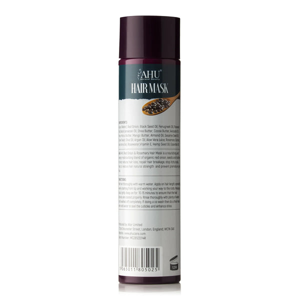AHU Red Onion & Rosemary Hair Mask 300ml - Rigbeauty Hair & Cosmetics